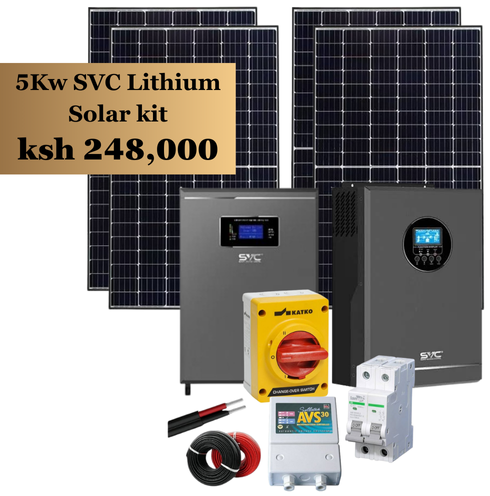 5kW SVC Lithium Solar Kit | Sunstore Industries | Sunstore Industries ...